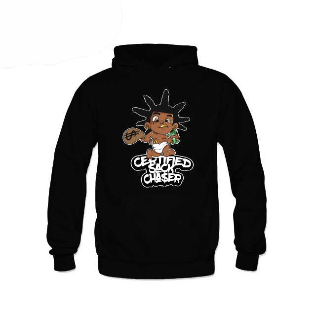 "Certified Sack Chaser" Hoodie – Hungry Lifestyle